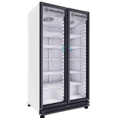 METALFRIO Refrigerador vertical 2 puertas cristal RB550 - Chef Top